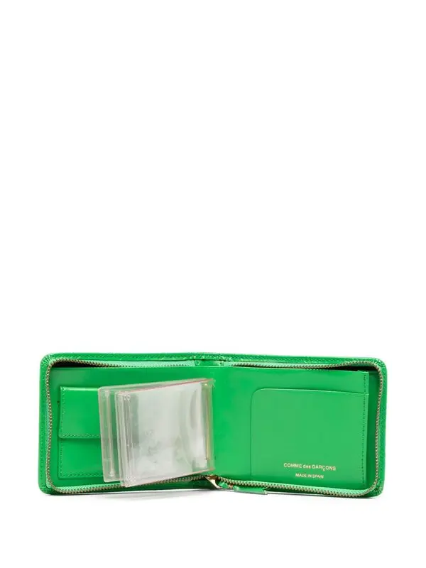 Comme Des Garçons Embossed Leather Wallet