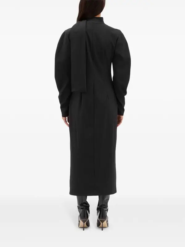 MSGM Rhinestone-embellished Maxi Dress