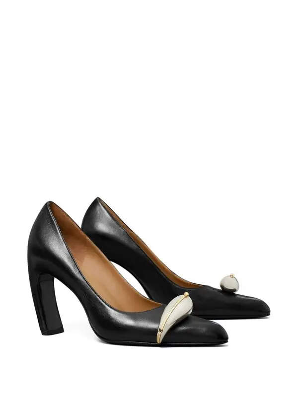 Tory Burch 90mm Pierced Xl Pumps - Black