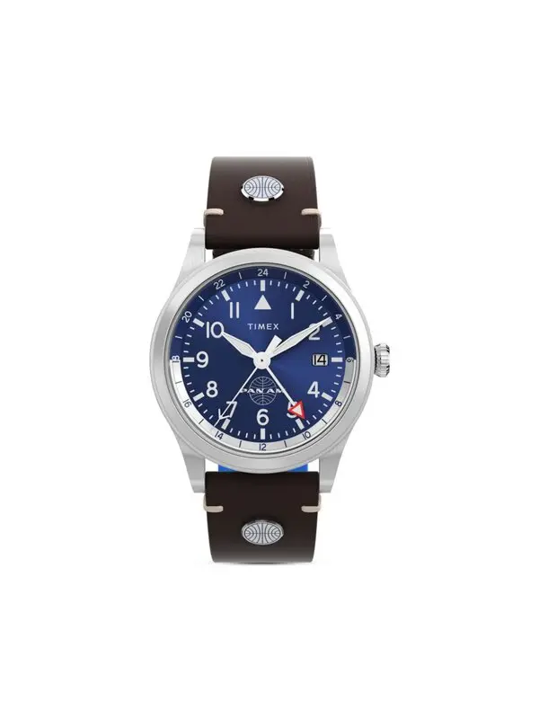 Timex X Pan Am 39mm Watch - Brown