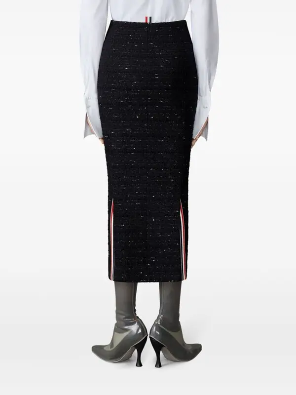 Thom Browne Tweed Pencil Skirt