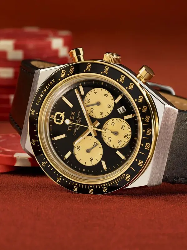 TIMEX Q 40mm Chronograph Watch