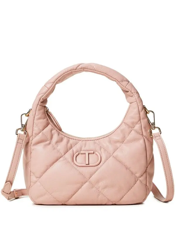 TWINSET Small Quilted Tote Bag