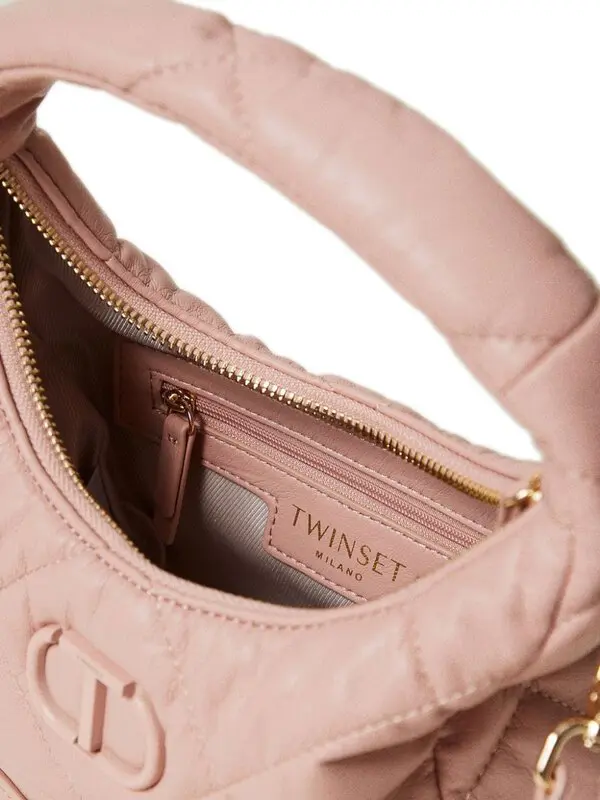 TWINSET Small Quilted Tote Bag