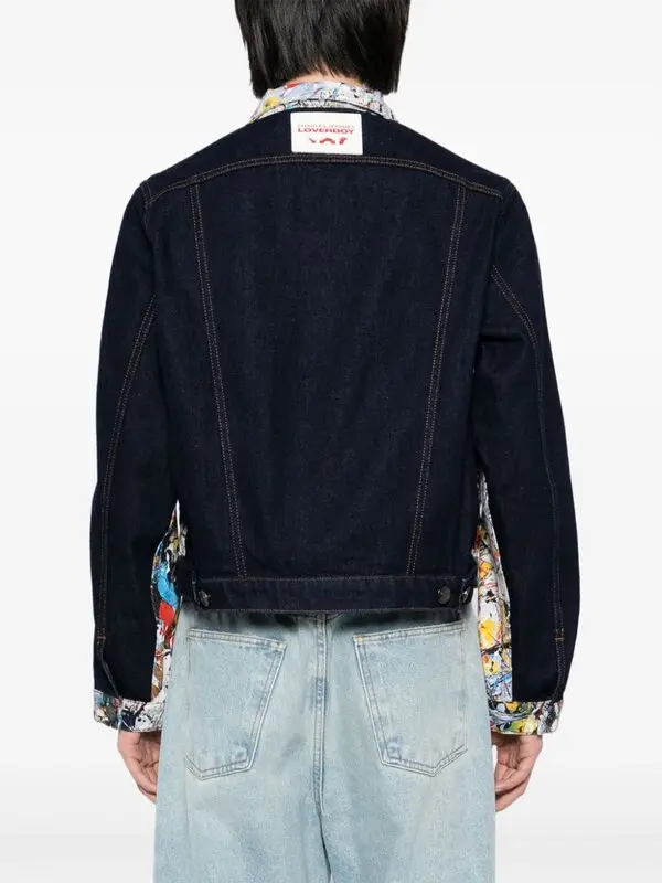 CHARLES JEFFREY Art Denim Jacket