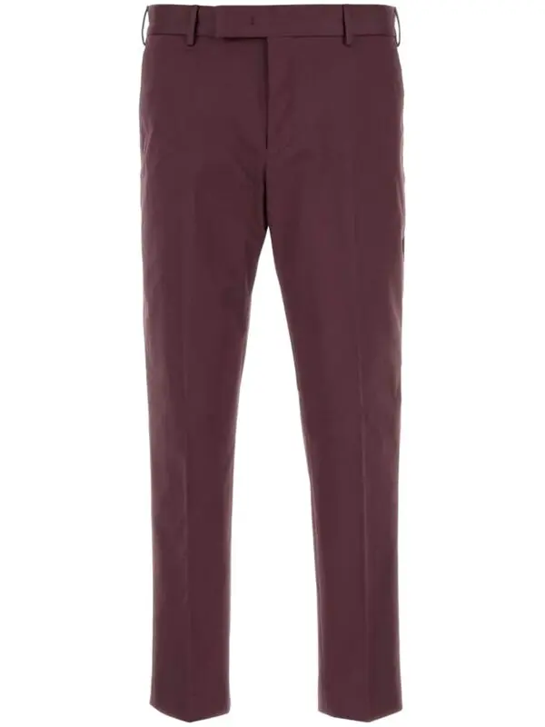 PT TORINO Pressed-crease Tapered Trousers