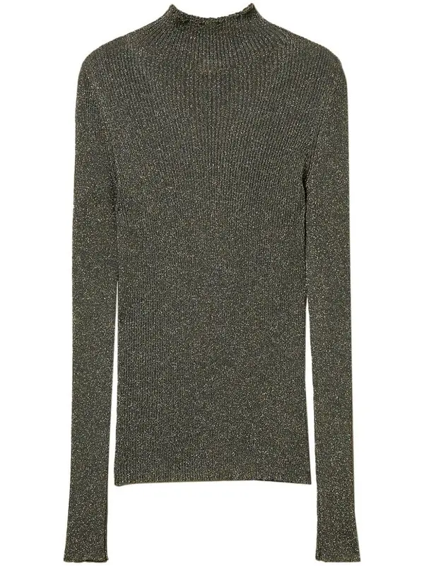 TWINSET Lurex Detailing Jumper - Grey