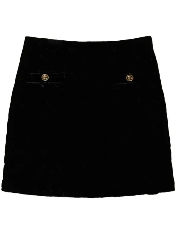 TWINSET Logo-engraved Mini Skirt