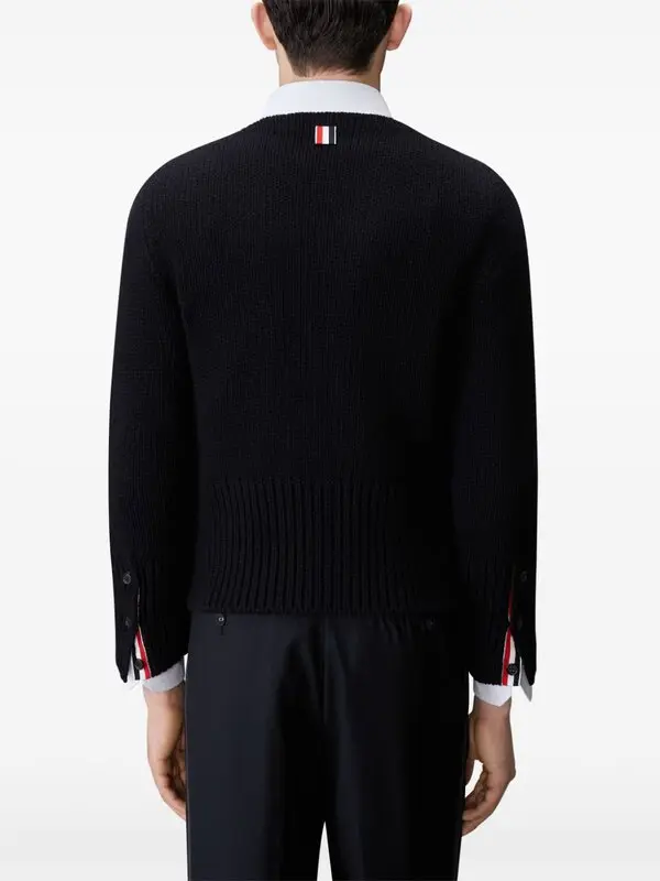 Thom Browne Slogan-print Sweater