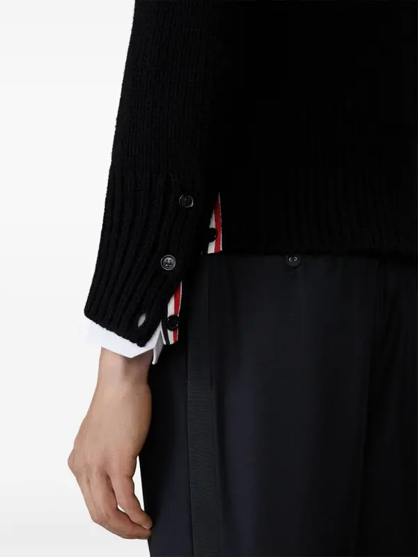 Thom Browne Slogan-print Sweater