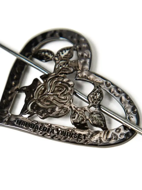 TWINSET Heart-shaped Brooch