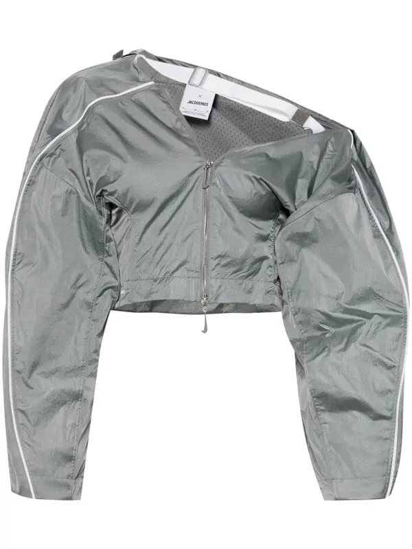 Nike X Jacquemus Track Jacket In Grey - 49% Off | Editorialist