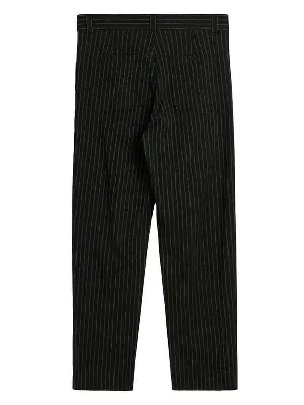 SOULLAND Aidan Pinstripe Trousers