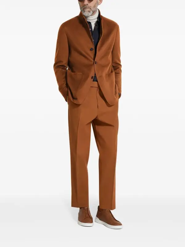 Zegna Oasi Cashmere Il Conte Jacket - Brown