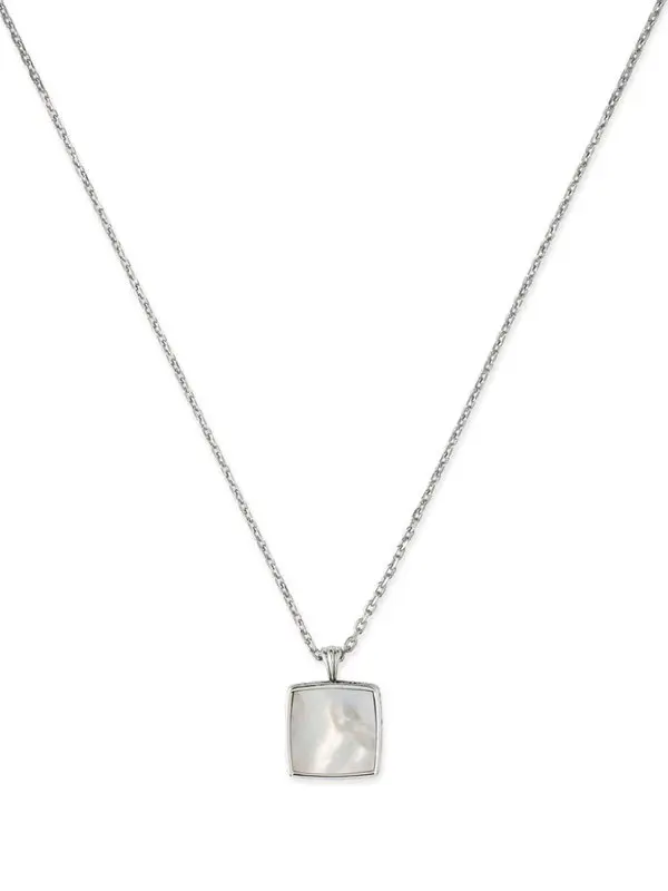 Emanuele Bicocchi Mother-of-pearl Pendant Necklace - Silver