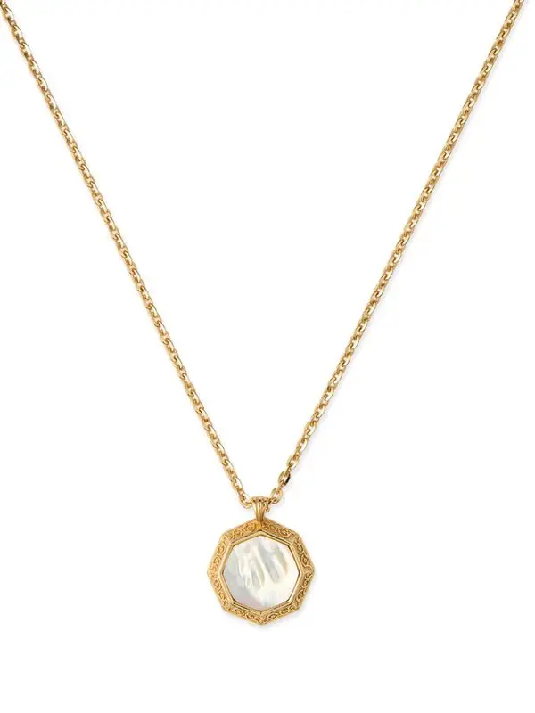 Emanuele Bicocchi Mother-of-pearl Pendant Necklace - Gold