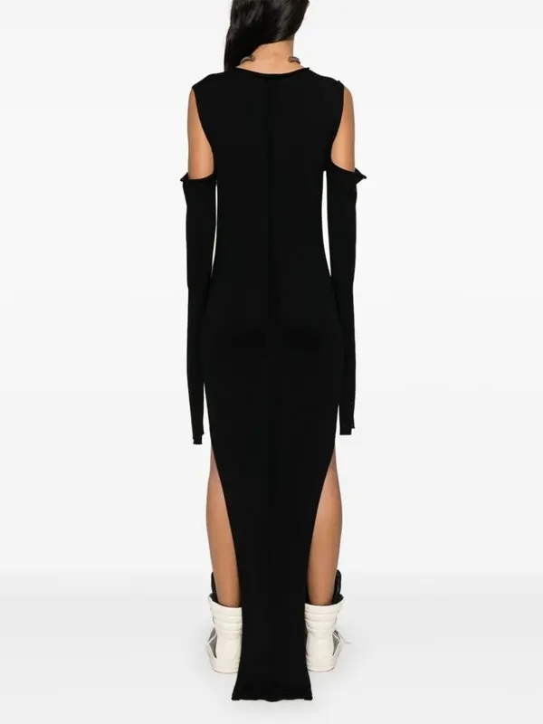 Rick Owens Cut-out Detail Maxi Dress