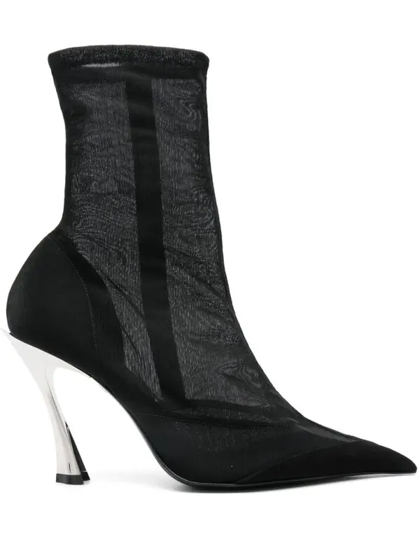 MUGLER 95mm Mesh Fang Boots