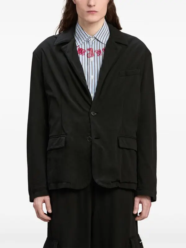 Palm Angels Single-breasted Cotton Blazer