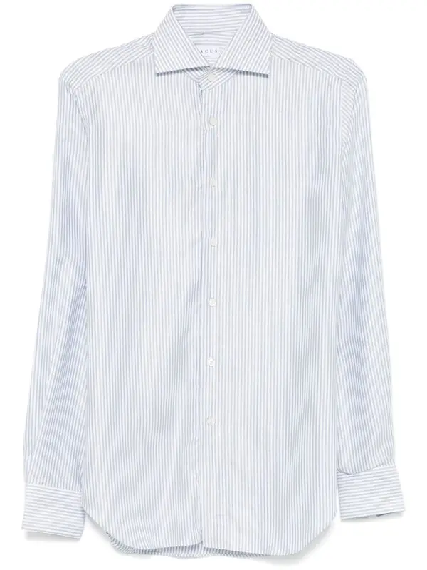 XACUS Striped Shirt - Blue