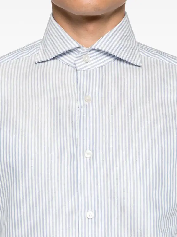 XACUS Striped Shirt - Blue