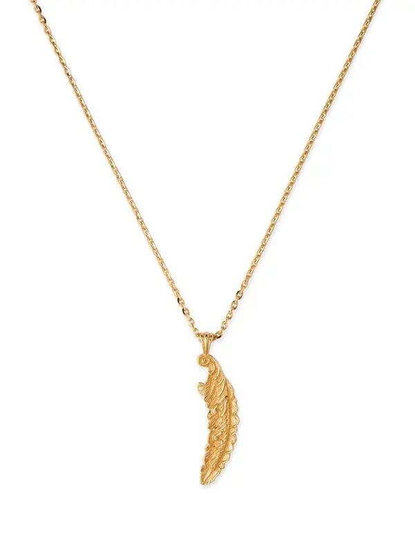 Emanuele Bicocchi Piuma Pendant Necklace - Gold