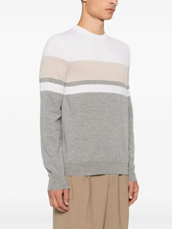 Peserico Stripe-detailed Sweater