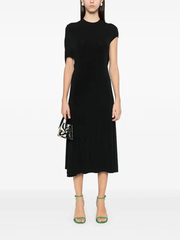Jacquemus La Robe Salerno Midi Dress - Black