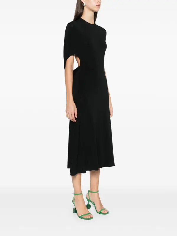 Jacquemus La Robe Salerno Midi Dress - Black