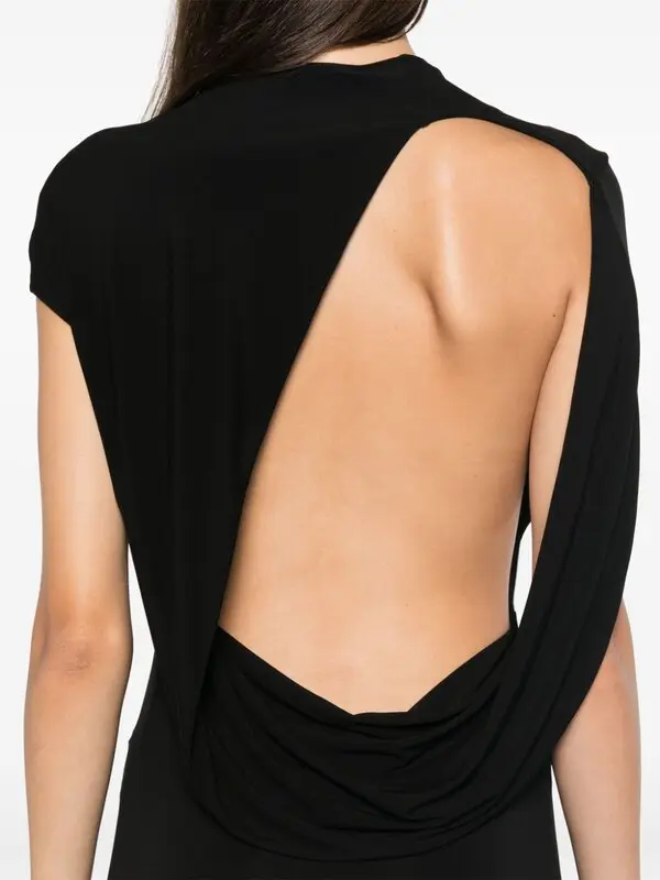 Jacquemus La Robe Salerno Midi Dress - Black