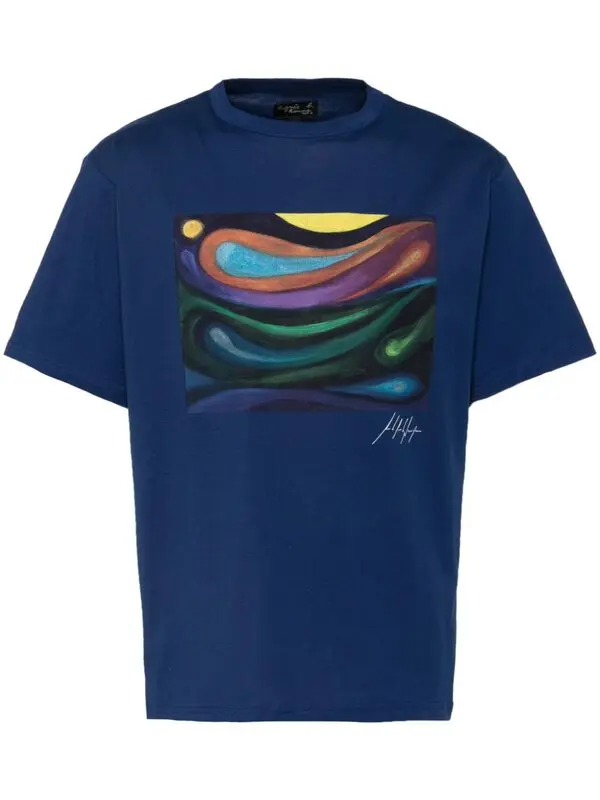 AGNES B. Graphic-print T-shirt