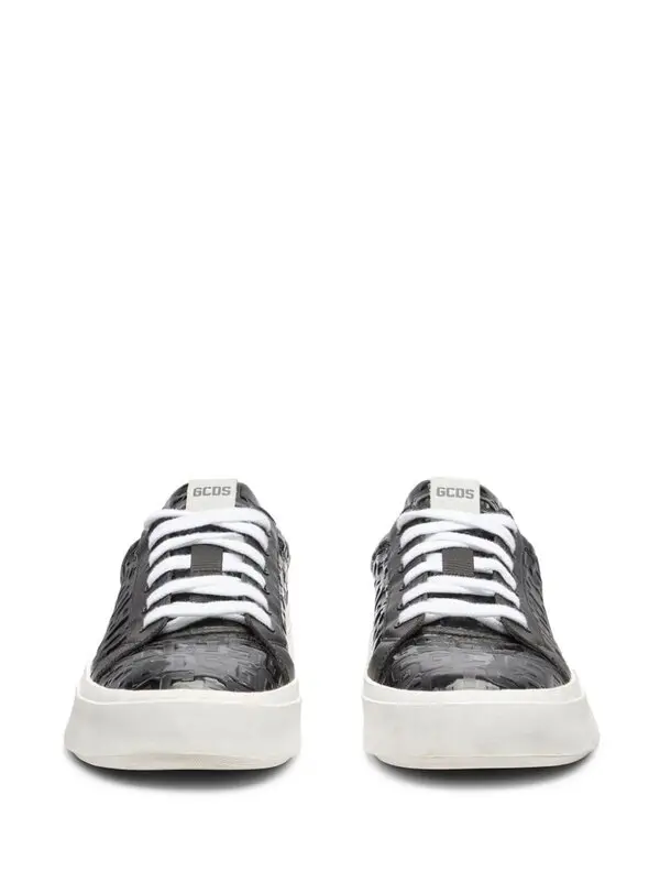 Gcds Patent-monogram Sneakers