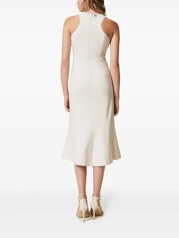 TWINSET Halterneck Midi Dress
