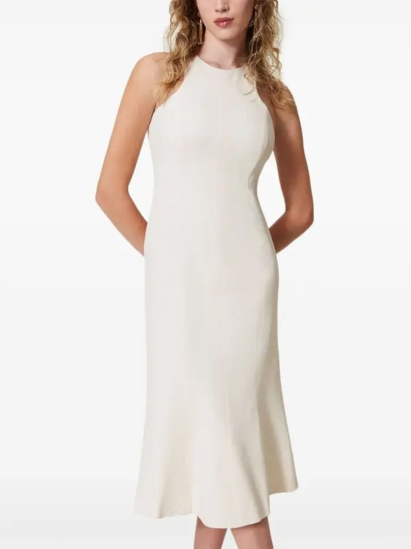 TWINSET Halterneck Midi Dress