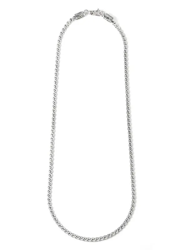 Emanuele Bicocchi Infinity Loop Necklace - Silver