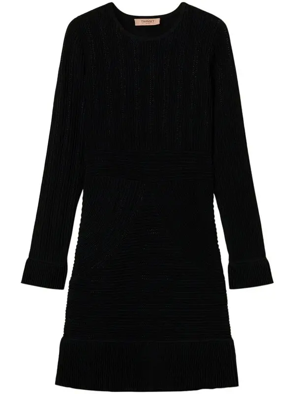 TWINSET Long-sleeved Mini Dress