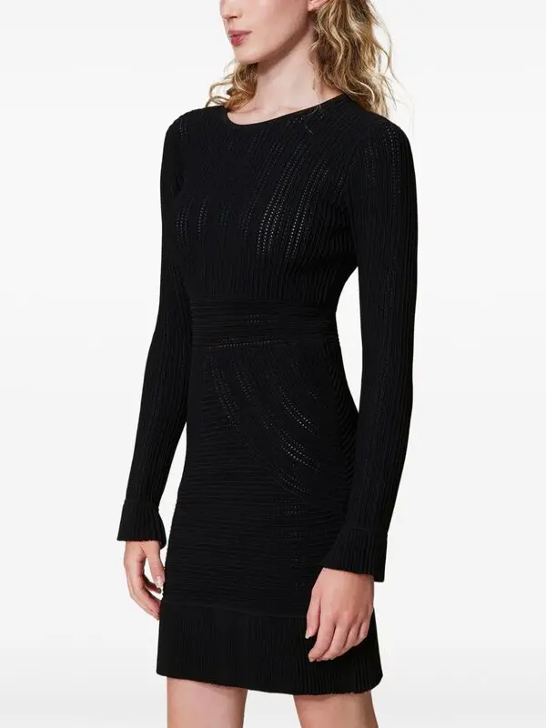 TWINSET Long-sleeved Mini Dress