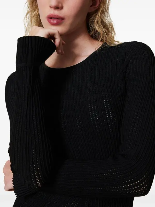 TWINSET Long-sleeved Mini Dress