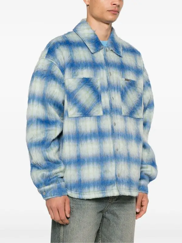 REPRESENT Checked Jacket