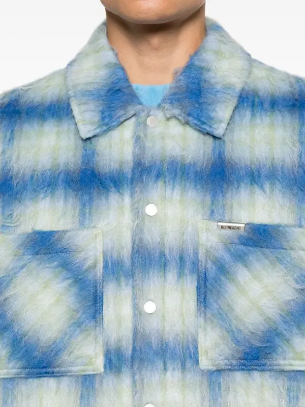 REPRESENT Checked Jacket