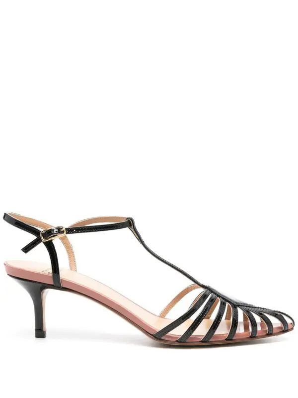 FRANCESCO RUSSO 55mm R1s503 Sandals - Black