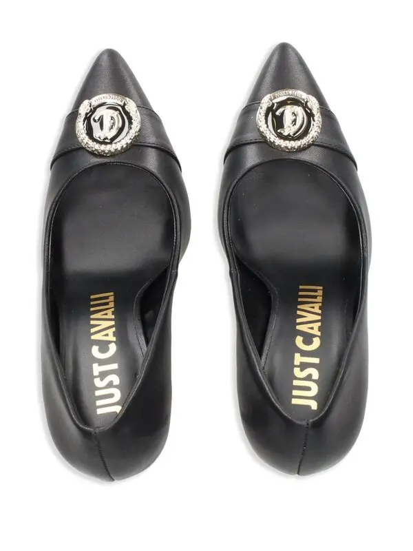 Just Cavalli 120mm Leather Pumps