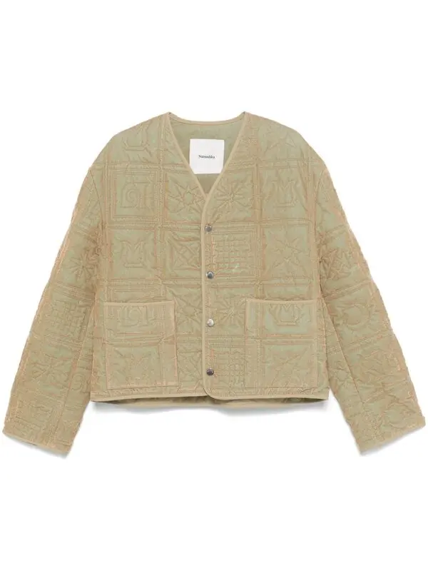 Nanushka Adara Quilted Jacket