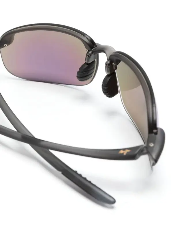 Maui Jim Ho'okipa Xl Rimless Sunglasses - Grey