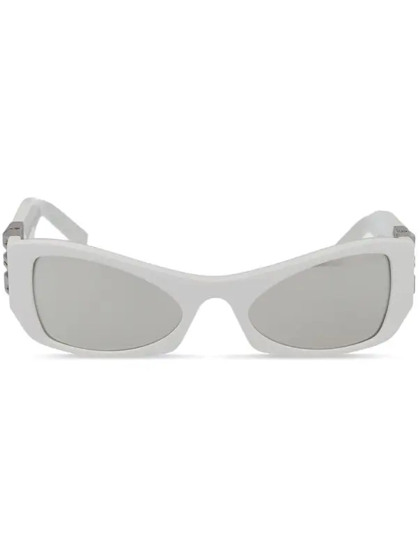 Givenchy Rectangle-frame Sunglasses - White