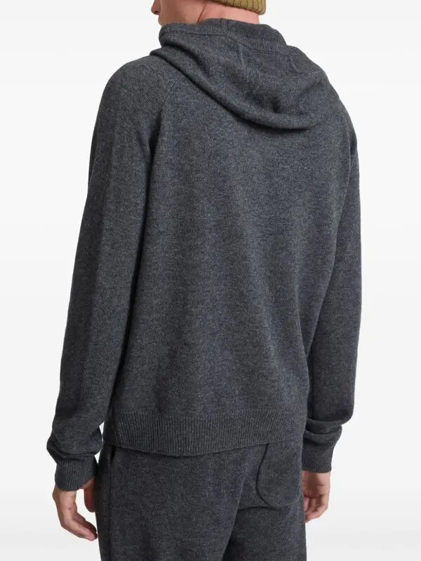 YVES SALOMON Knit Hoodie
