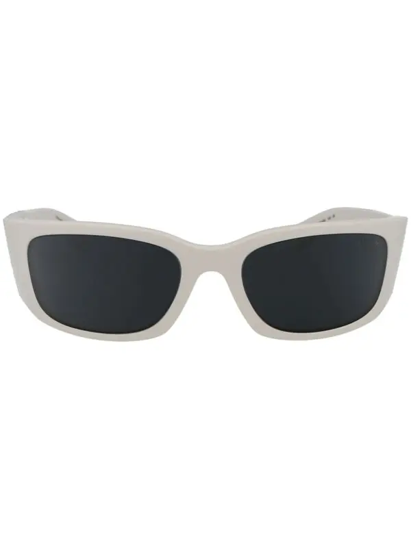Prada Rectangle-frame Sunglasses - White