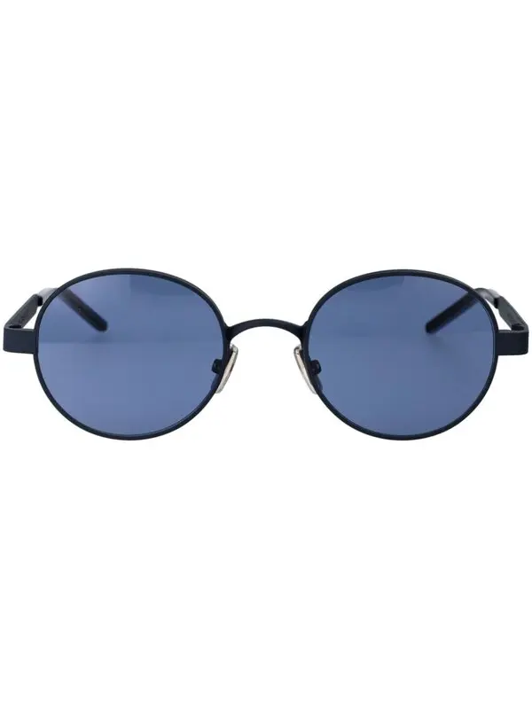 Givenchy Round-frame Glasses With Logo - Black