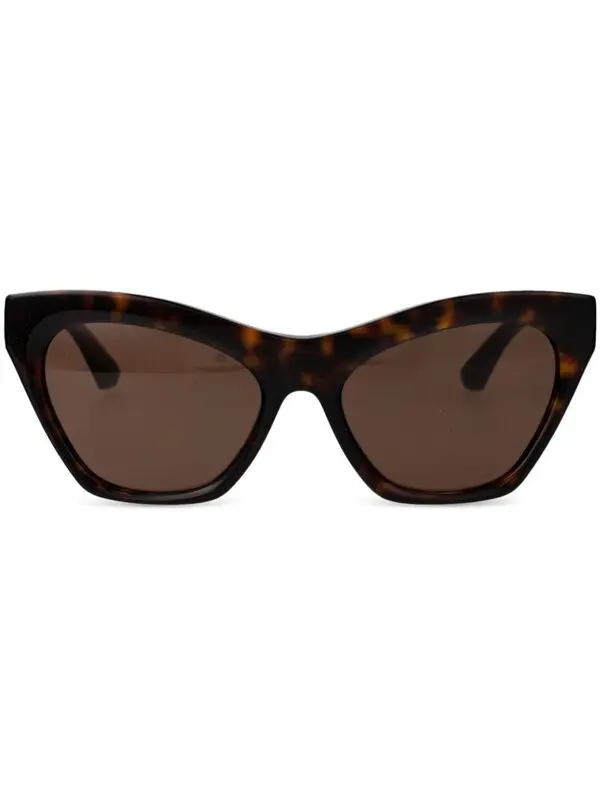 Burberry Tortoiseshell Cat-eye Frame Sunglasses - Brown