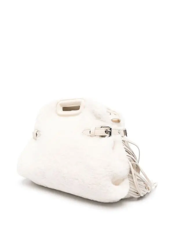 Maje Mini Miss M Faux-fur Pocket Bag